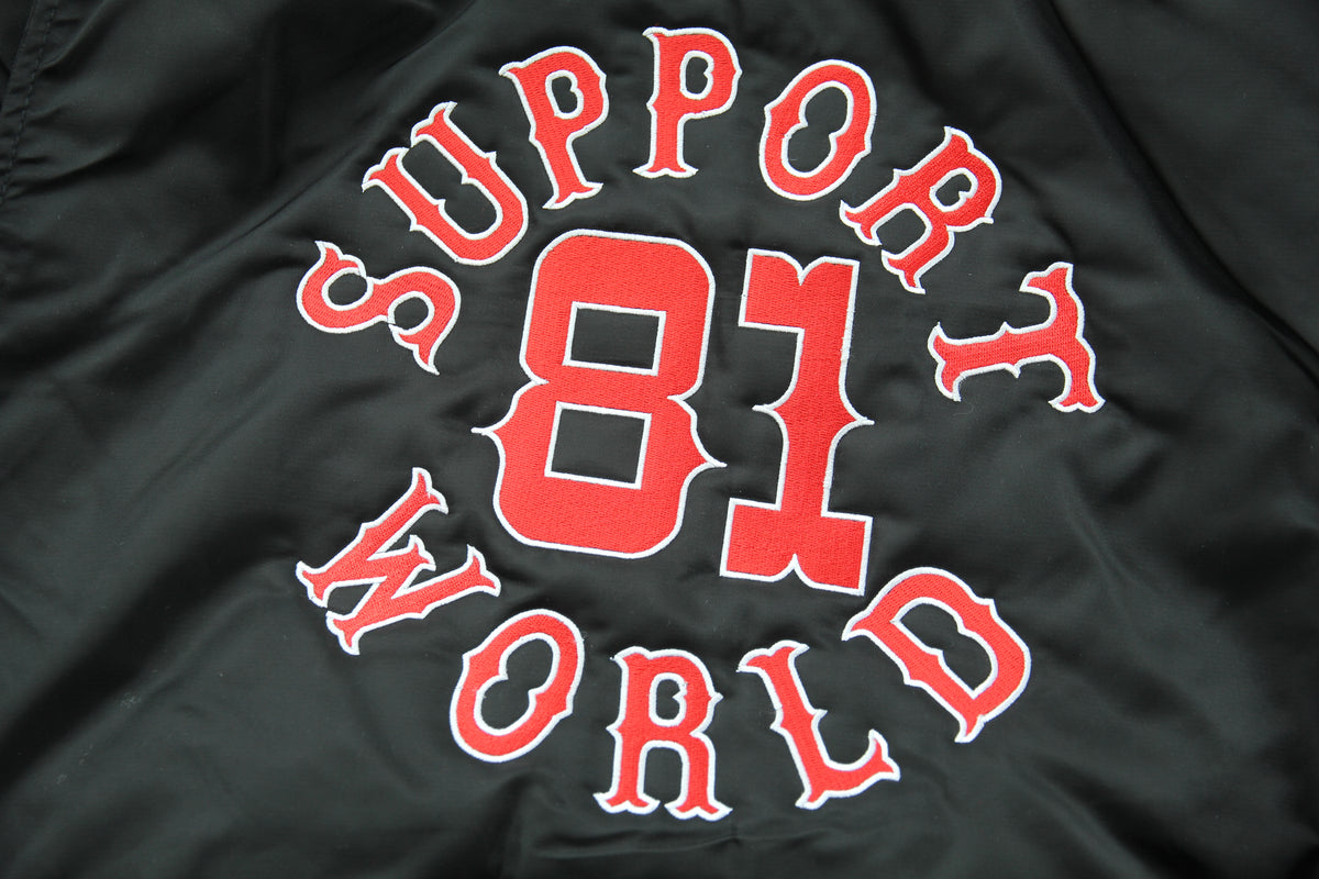 81 SUPPORT Bomberjacke „SUPPORT 81 WORLD" | REDANDWHITESTORE