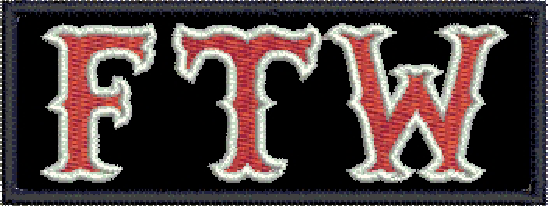 81 Support Aufnäher „FTW“ | REDANDWHITESTORE